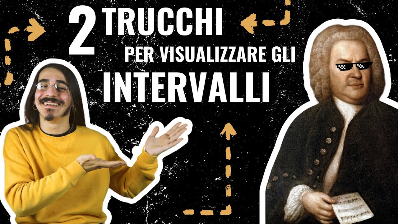 Gli INTERVALLI musicali esercizi di TEORIA e ARMONIA musicale - YouTube