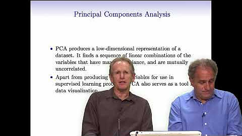 ISLR Chapter 10: Unsupervised Learning - YouTube
