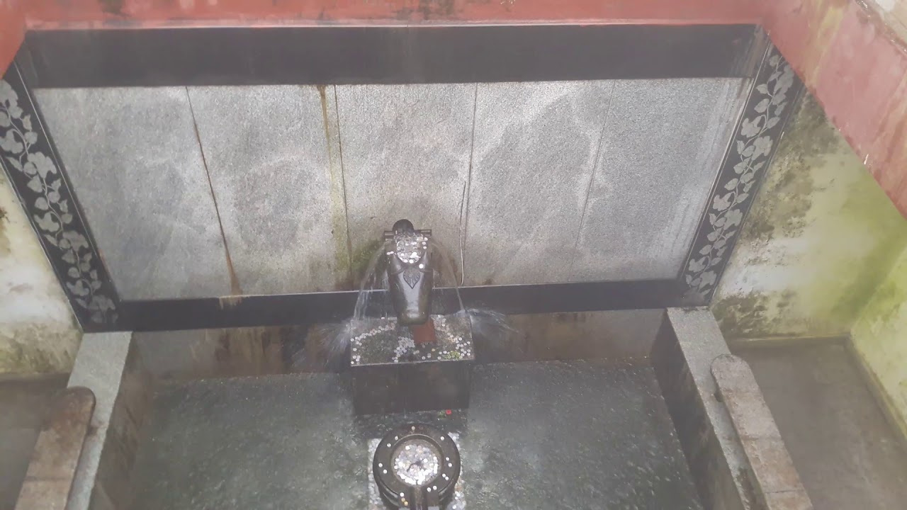 CAUVERY-RIVER first flow in talakaveri madikeri - YouTube