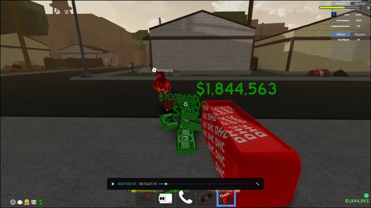 Roblox Da Hood money giveaway - YouTube