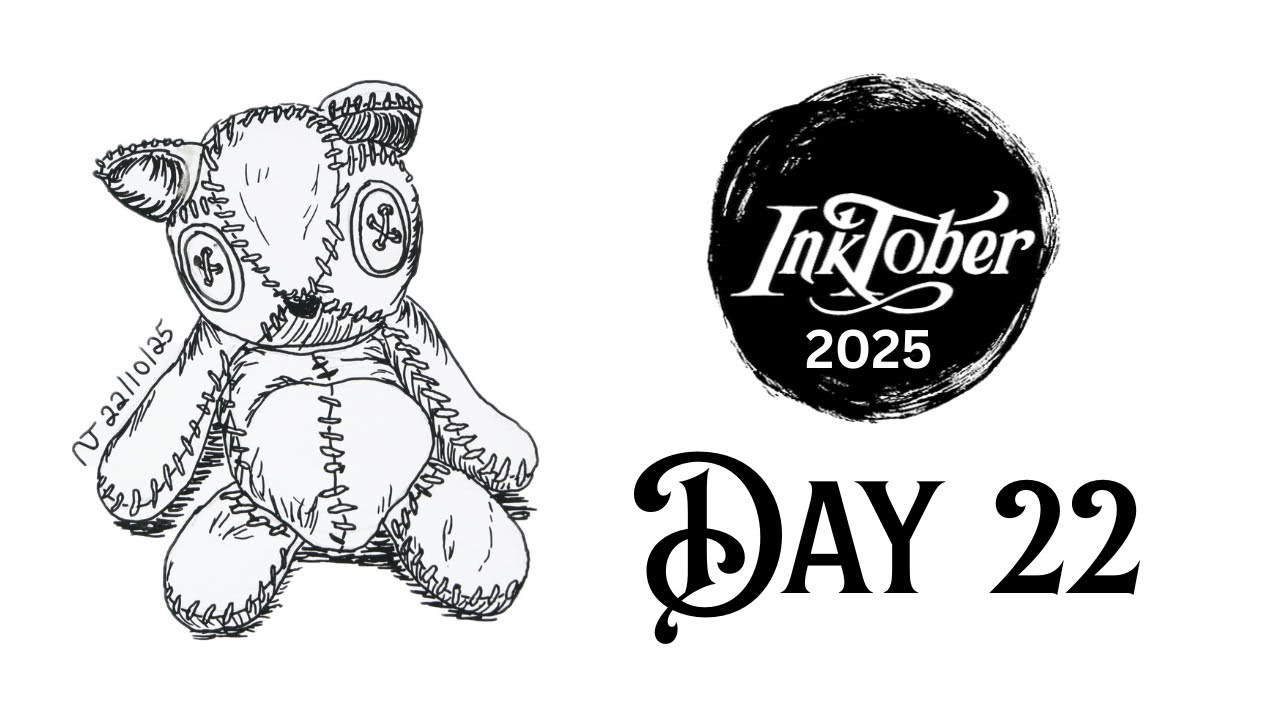 You BUTTON Believe it! - Day 22 - Inktober 2025 #inktober #inktober2025 ...