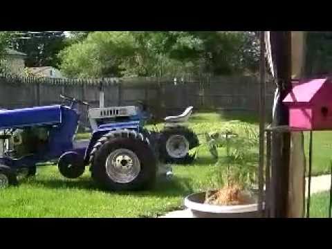 Cub cadet and a Sears Suburban SS14 walkaround and start-up - YouTube