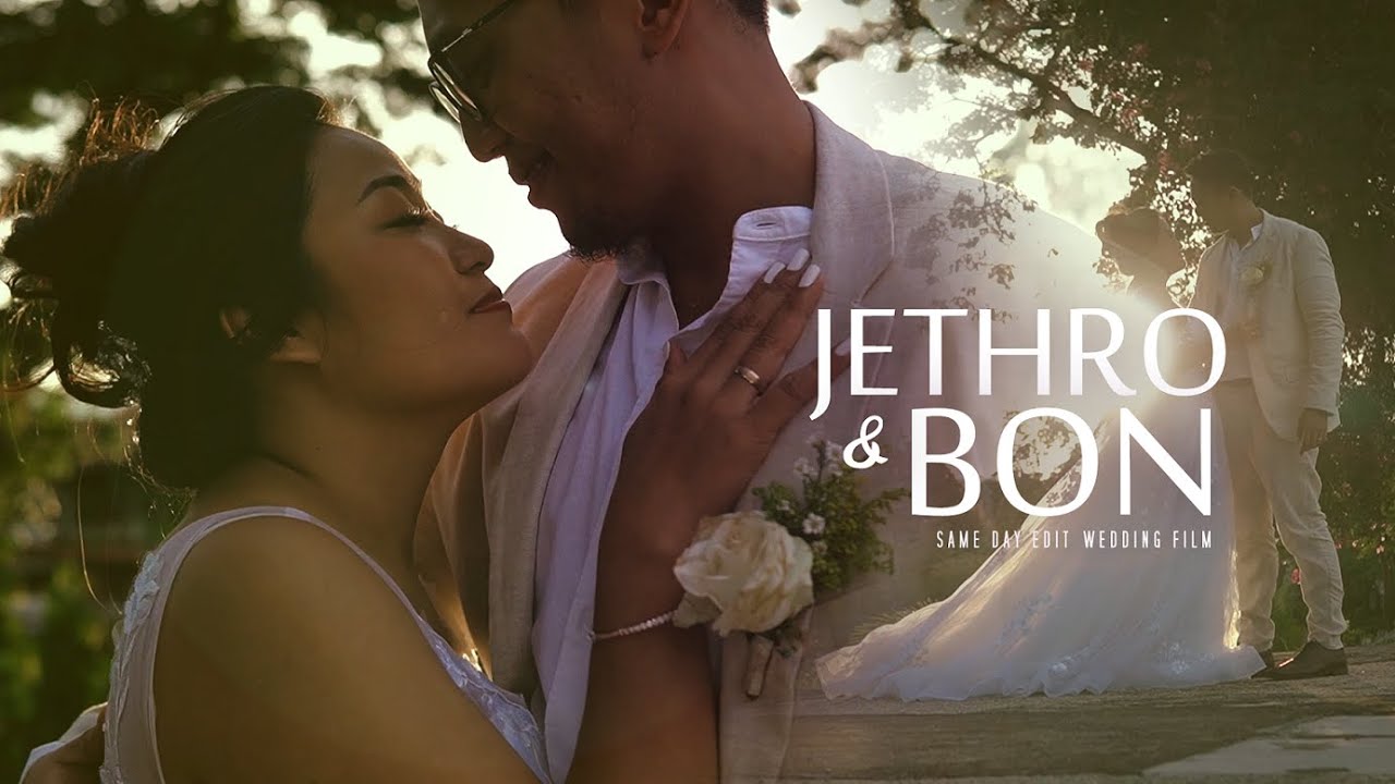 Same Day Edit Wedding Video of Jethro and Bon - YouTube