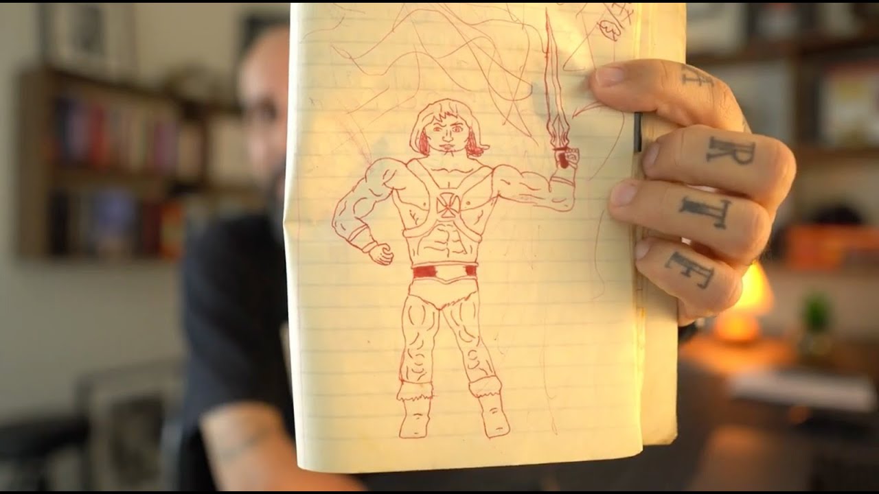 Mostrando meus desenhos de criança (e a verdade sobre a escola) - YouTube