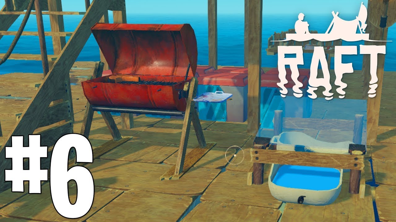 MELHORANDO NOSSO BARCO E FAZENDO NOVOS ITENS !!! - RAFT - YouTube