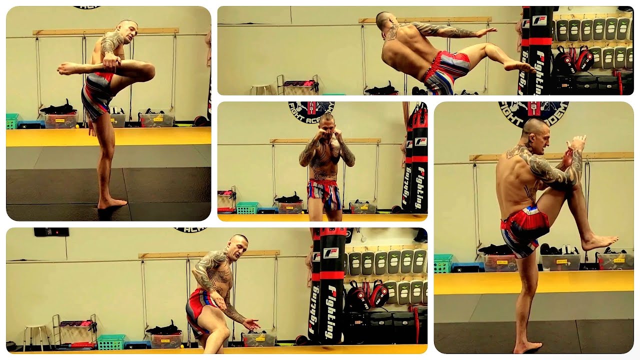 Muay Thai Kicks: Balance and Mechanics Development Drills GFAMMA - YouTube
