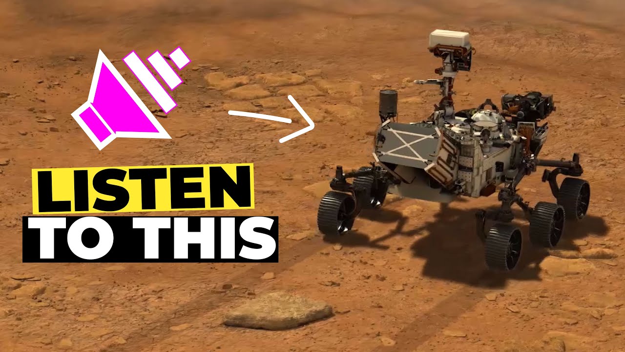 Strange Sound of Perseverance Rover Driving On Mars - YouTube