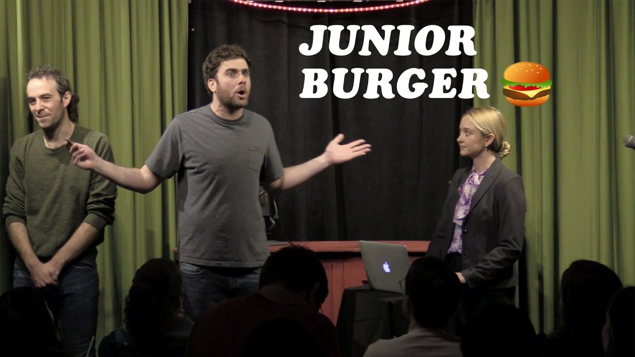 Junior Burger - Trifecta Comedy - Flappers Comedy Club - Live Sketch ...