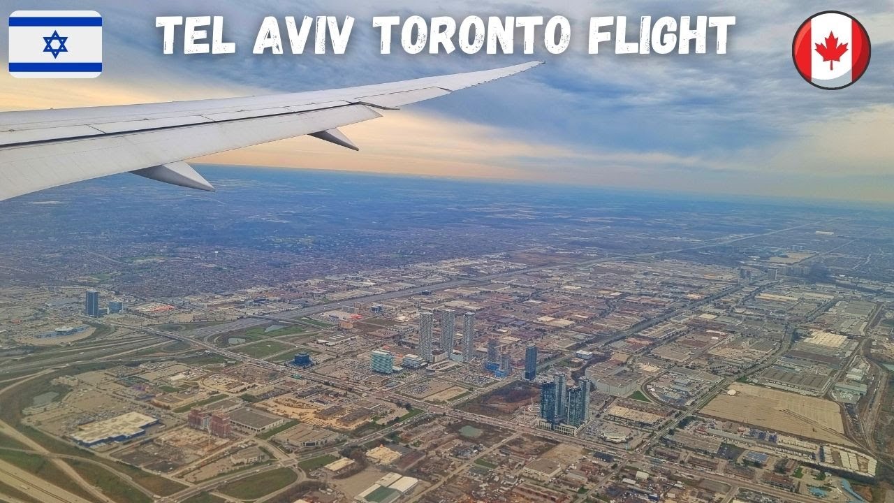 Fly with me from Tel Aviv to Toronto Via Germany - YouTube