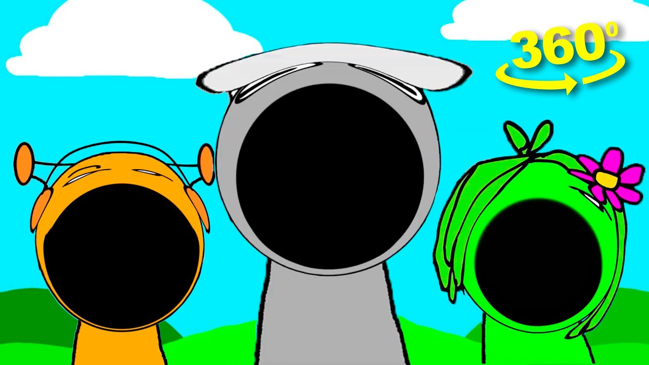 Find All Sprunki Pop - Incredibox Sprunki | Finding Challenge 360º VR ...