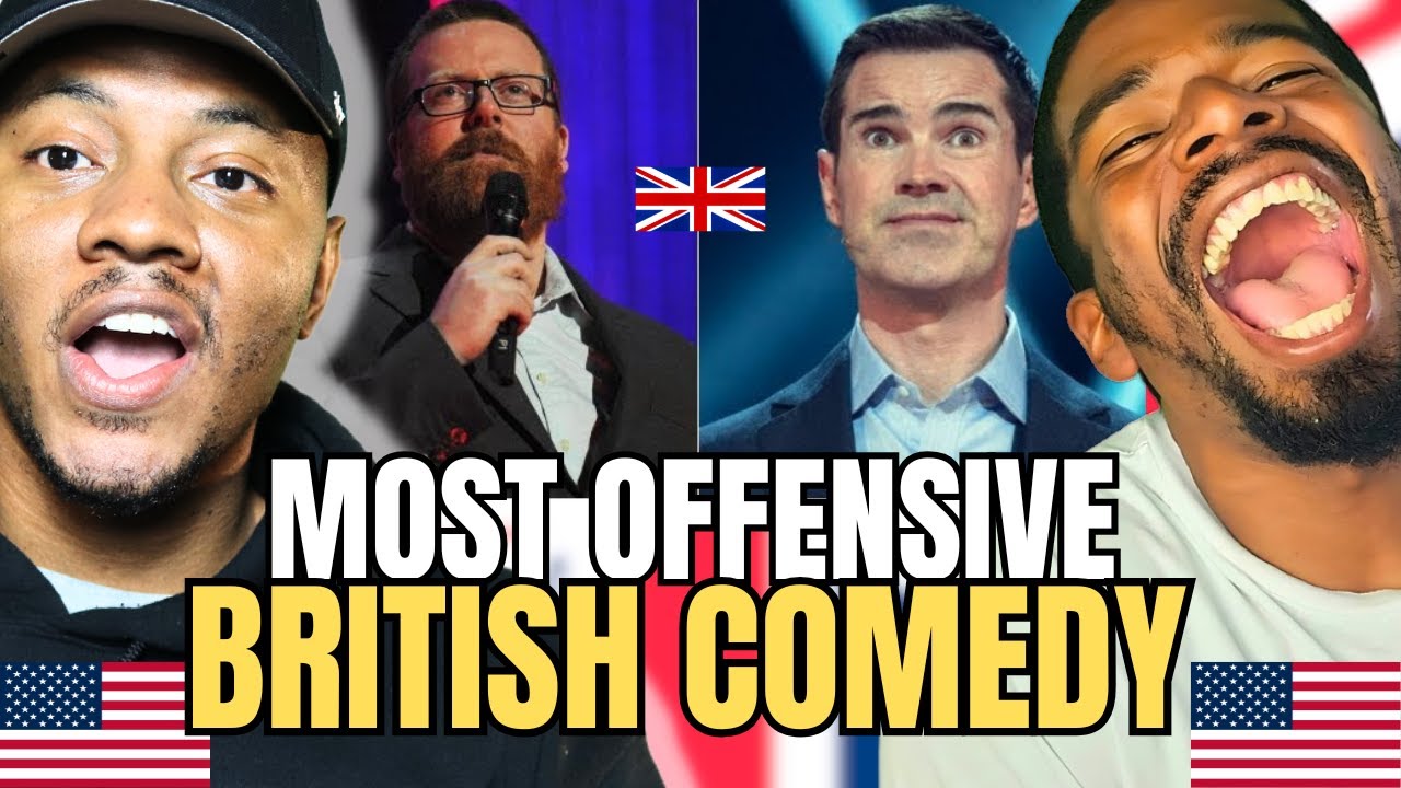 Americans React To The Most Offensive British Comedy - YouTube