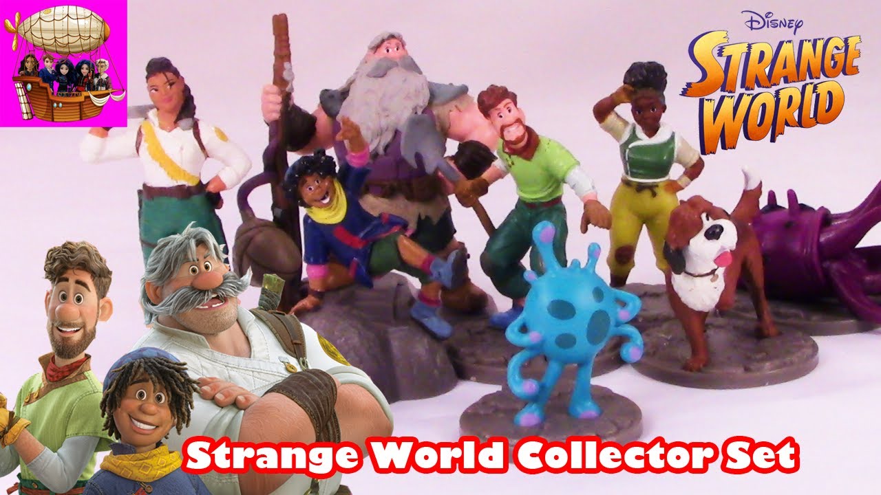 Strange World Collector Set | Disney Strange World | Character Review ...