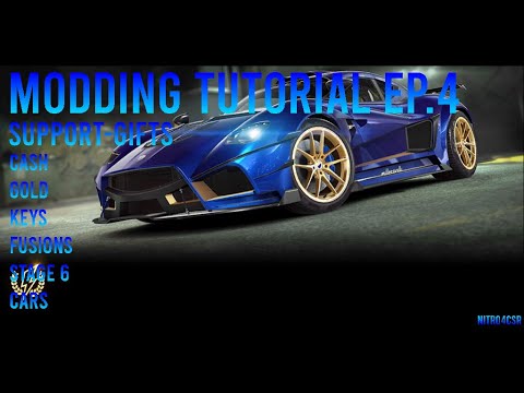 Modding Tutorial EP.4 All you can do with Support-Gifts | Nitro4CSR ...