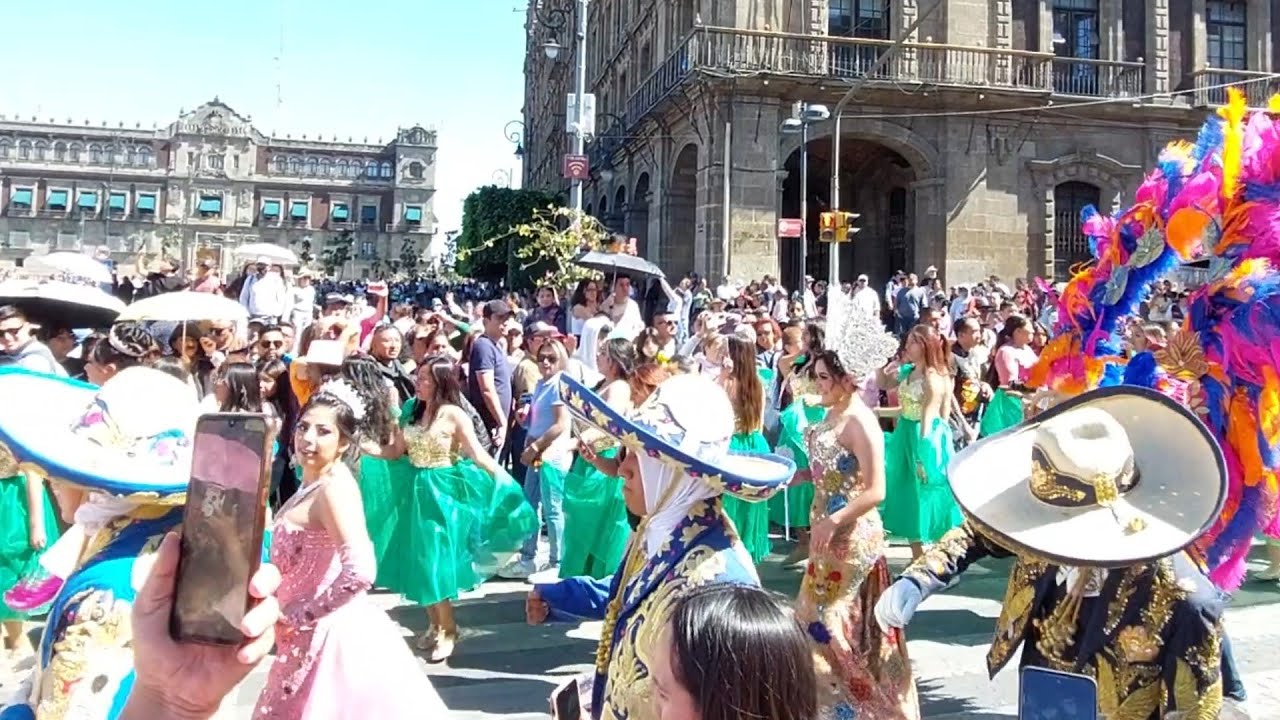 CARNAVAL DE MEXICO 2024 en el ZOCALO - Carnaval de Carnavales en cdmx ...