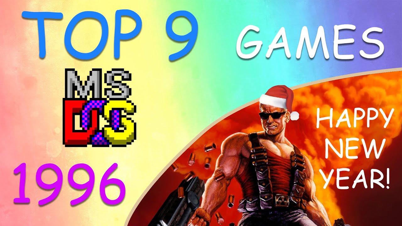 Top 9 Ms-Dos Games in 1996 | Special issue | Top Gamer - YouTube