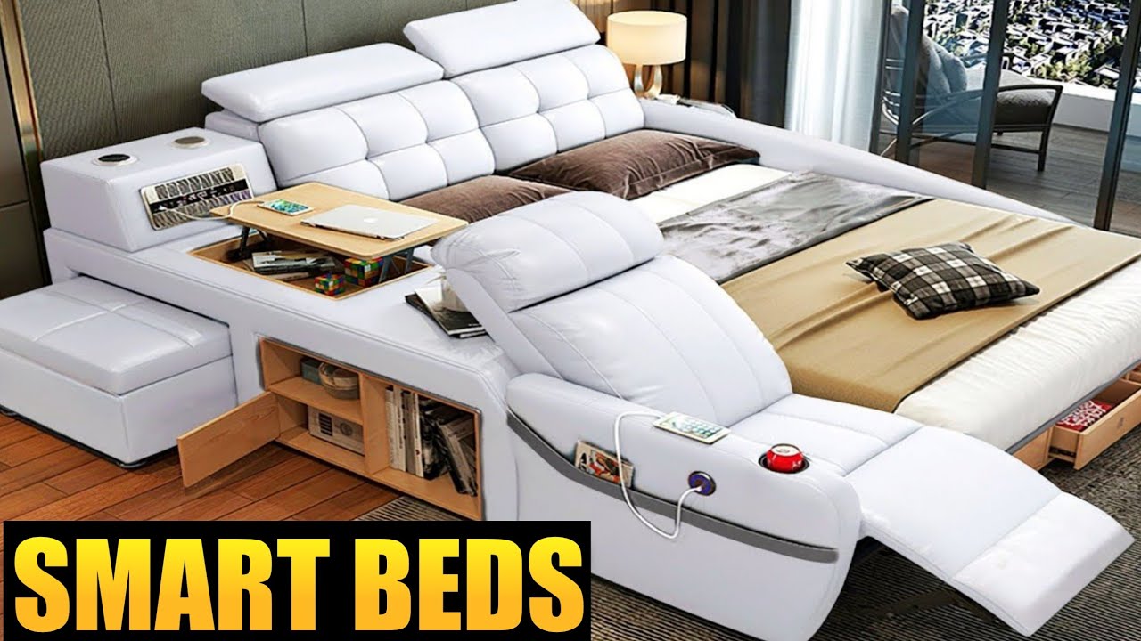 SMART BED TECHNOLOGY : Smart Home Automation 2021 | Modern Homes Tour ...