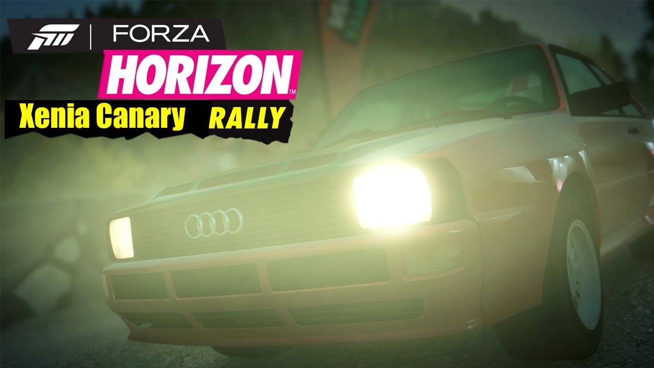 Forza Horizon 1(Night Rally)-Xenia Canary - YouTube