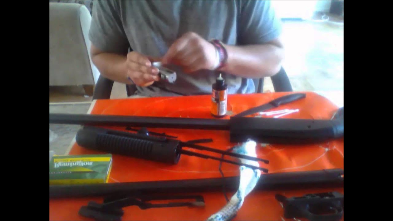 how to disassemble, clean, and reassemble a mossberg 500 for first ...