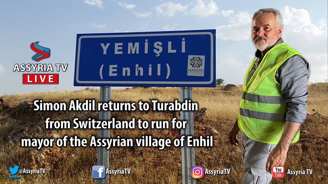 Simon Akdil returns to Turabdin from Switzerland to run for mayor of ...