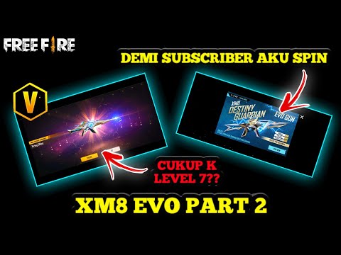 BORONG XM8 EVO PART 2 | UP TERUS LVL5 | FREEFIRE MALAYSIA