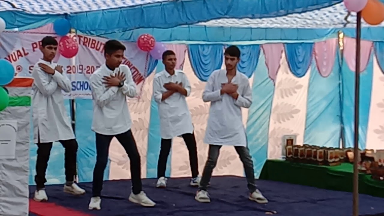 Dance with friends at school - YouTube