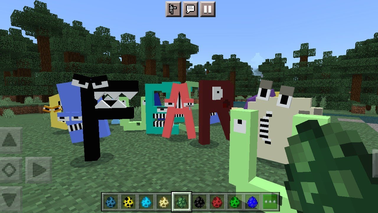 Alphabet Lore v1.5 ADDON in Minecraft PE - YouTube