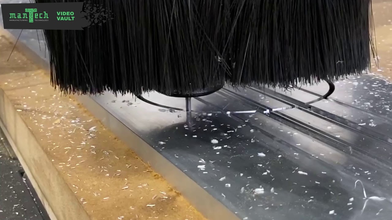 Apollo CNC Router Cutting Aluminium Extrusion - YouTube