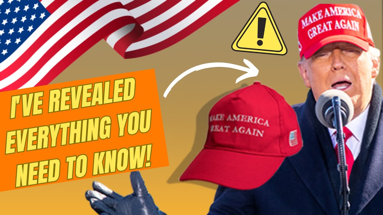 Red MAGA Hat 🛡️⚠️WARNING⚠️🛡️ How to Buy the Official Trump Red MAGA Hat ...