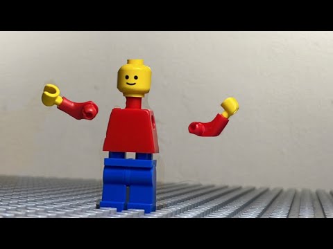 LEGO Man rebuilds himself after dying so much - YouTube