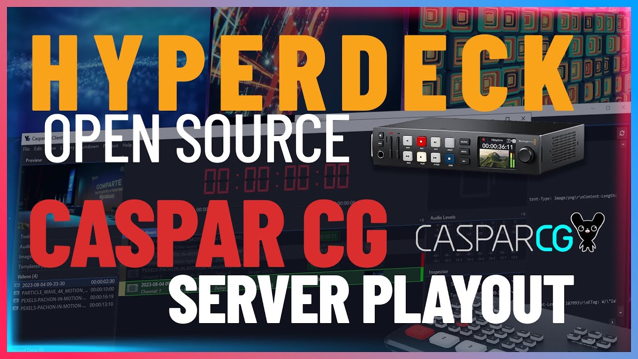 Como crear tu servidor PlayOut para tus producciones en vivo #CASPARCG - YouTube