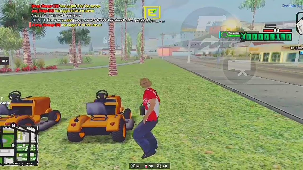 KERJA POTONG RUMPUT - GTA SAMP ROLEPLAY - YouTube