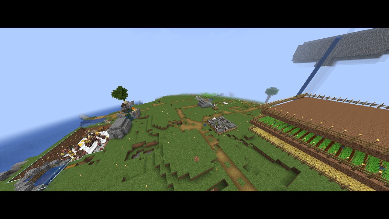 My server tour with more than 8 farms in minecraft survival || AD ...