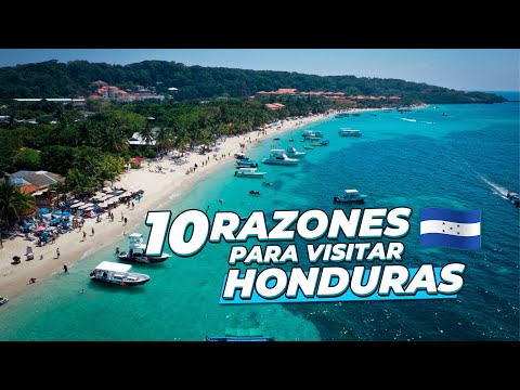 10 sitios de HONDURAS 🇭🇳 que DEBES VISITAR 👉🏻🌴