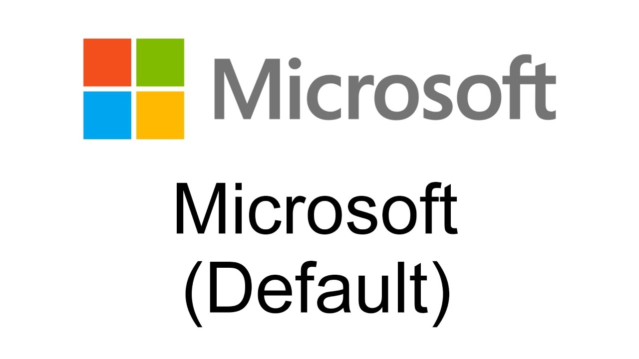Microsoft (Default) - Microsoft Ringtone - YouTube