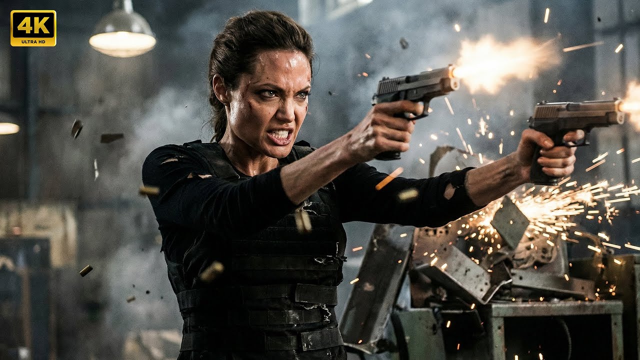 SECRET AGENT : Angelina Jolie | New Action Movie Concept AI 2025 | Full ...