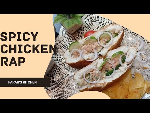 Spicy Chicken Rap#rap #chickenshawarma #chickenrecipes#ch#indianrecipes ...