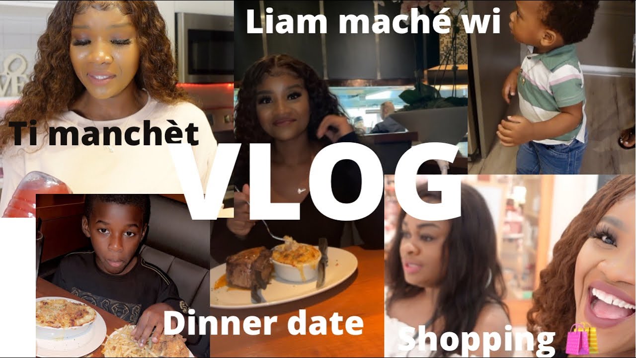 VLOG: MWEN LAKAY😁 | MAP RÉSI BWÈ TI MANCHÈT LA | SHOPPING 🛍 | DINNER 🥘 ...