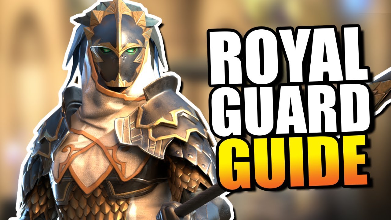 ROYAL GUARD Guide (my most used epic!) | Raid: Shadow Legends - YouTube