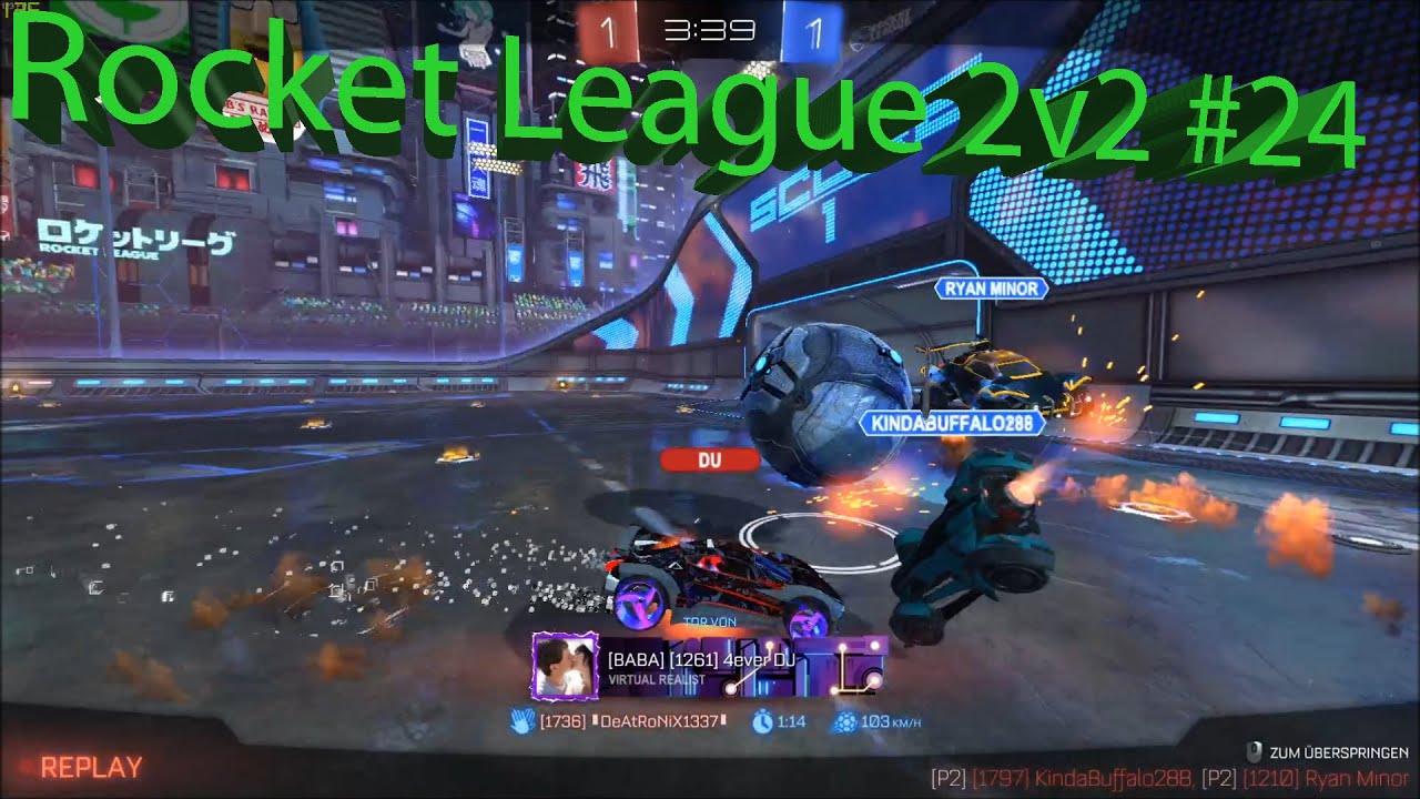 Rocket League 2v2 - YouTube