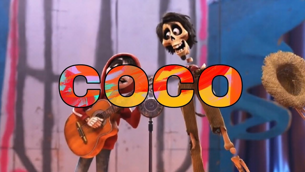Coco(2017) - Miguel sing infront of skeletons scene reverse #reverse # ...