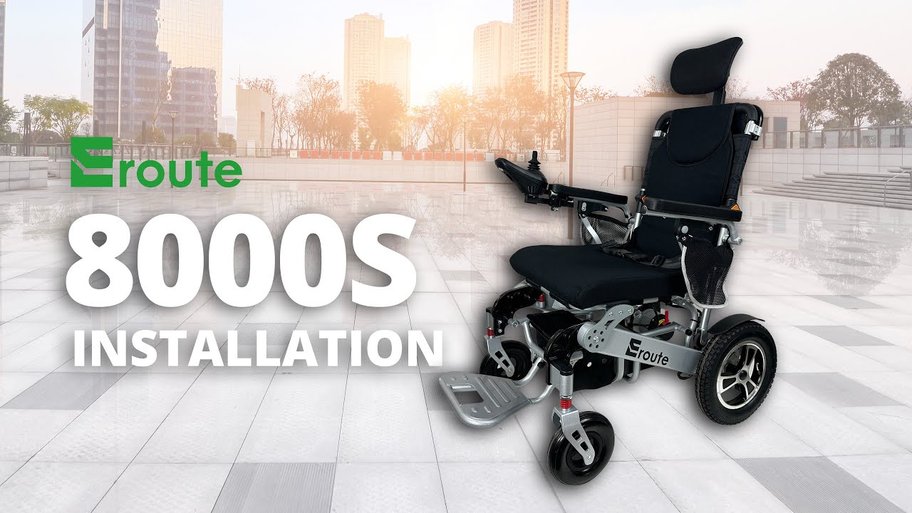 Eroute 8000S – Lightweight Folding Electric Wheelchair – Installation ...