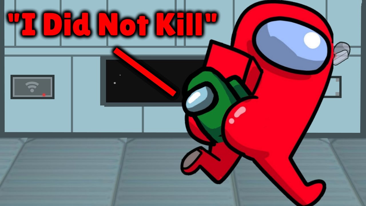 Lying Out of My Butt In Among Us (And still getting the win!!) - YouTube