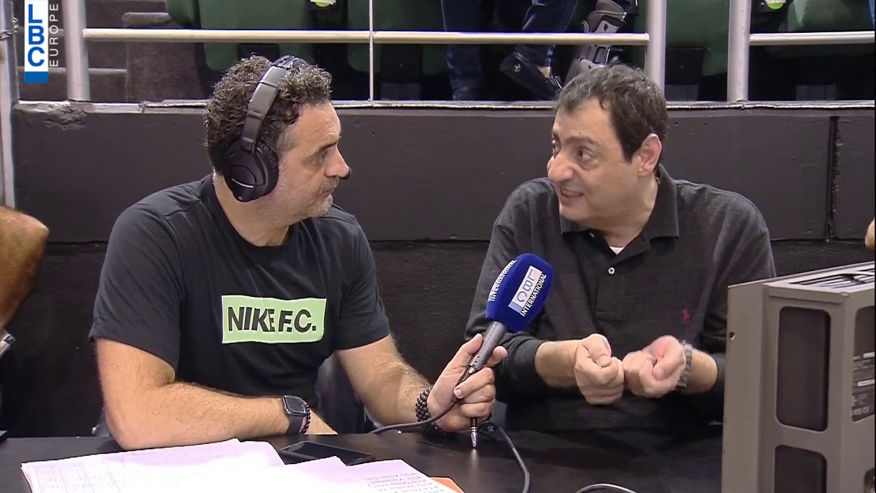 FLB President Akram Halabi - Sagesse v/s Riyadi - مقابلة مع رئيس إتحاد ...