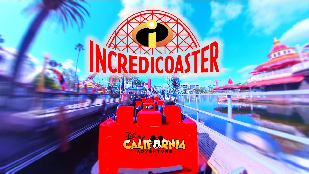 IncrediCoaster in Disney California Adventure | 4K POV - YouTube