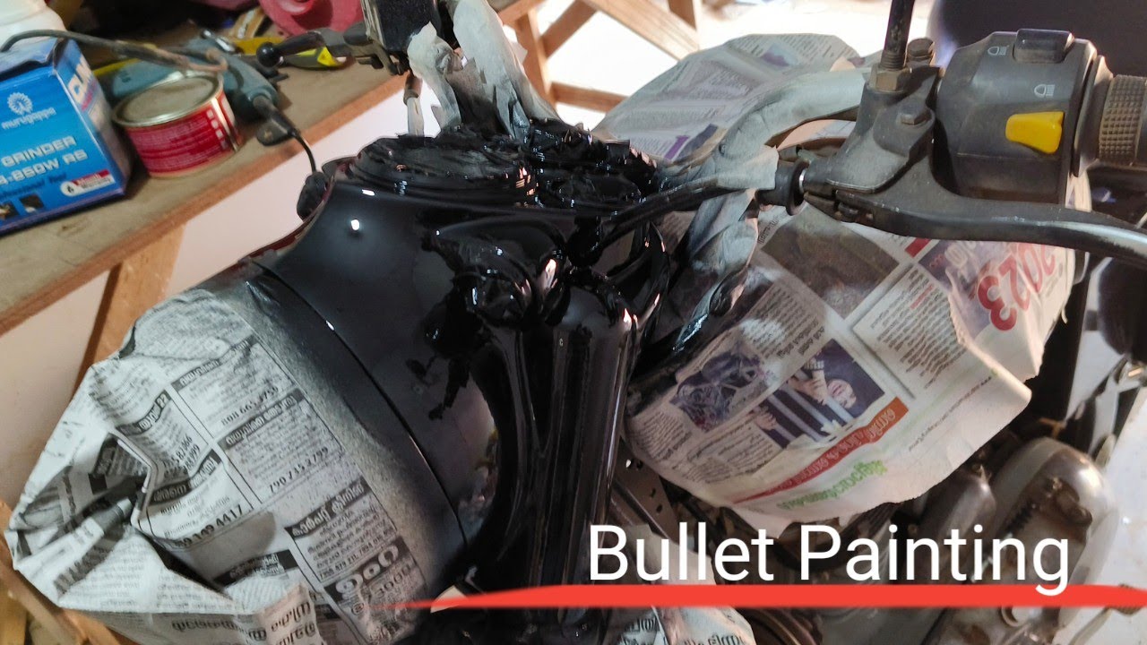 Bullet Painting|Auto Painting - YouTube