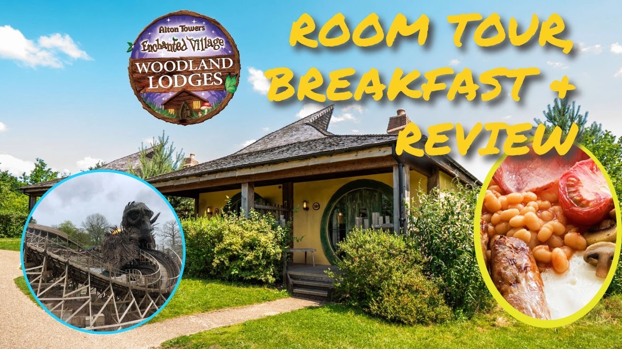 Full Room Tour, Breakfast & Review - Woodland Lodge, Enchanted Village ...