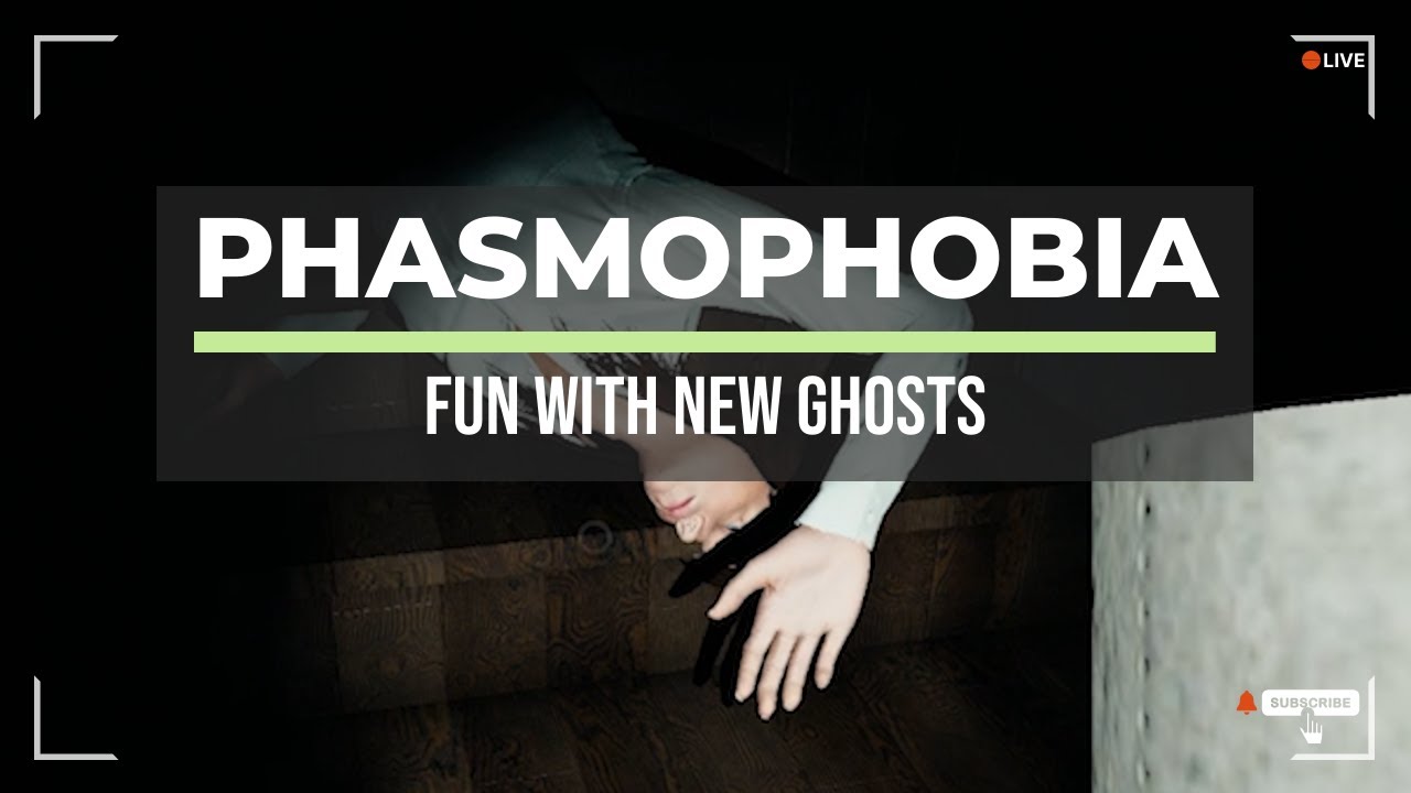 Phasmo Fun with 3 NEW GHOSTS [YT Live Highlight] - YouTube