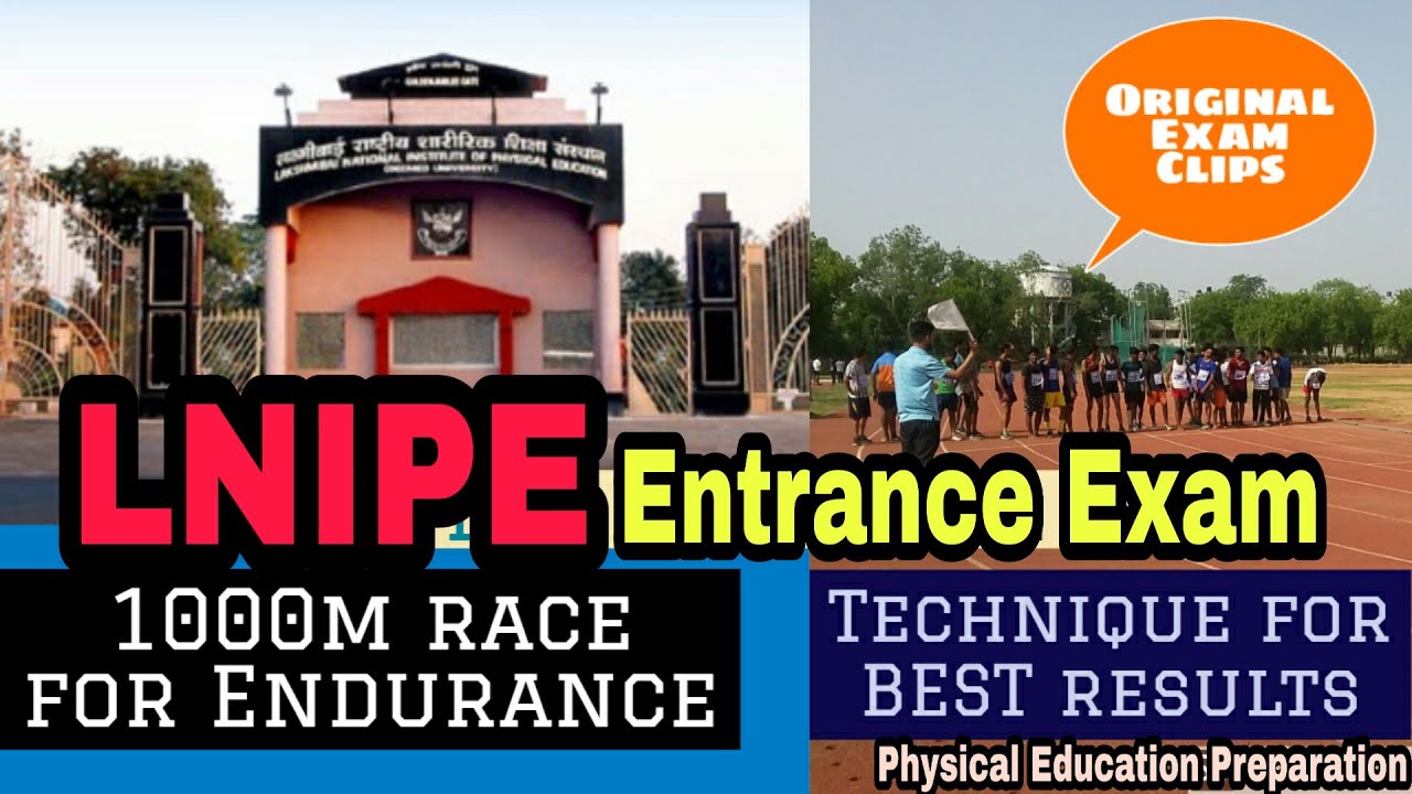 1000m | LNIPE EXTRANCE EXAM | Things to Remember while Running | Video ...
