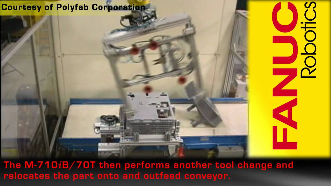 M-710iB/70T Toploader Polyfab Robot - FANUC Robotics Industrial ...