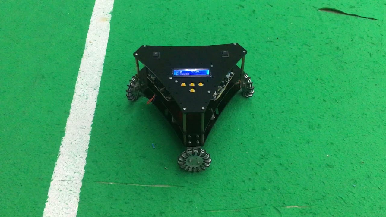 3 Omni Wheel Robot : Point to Point Control with PID - YouTube